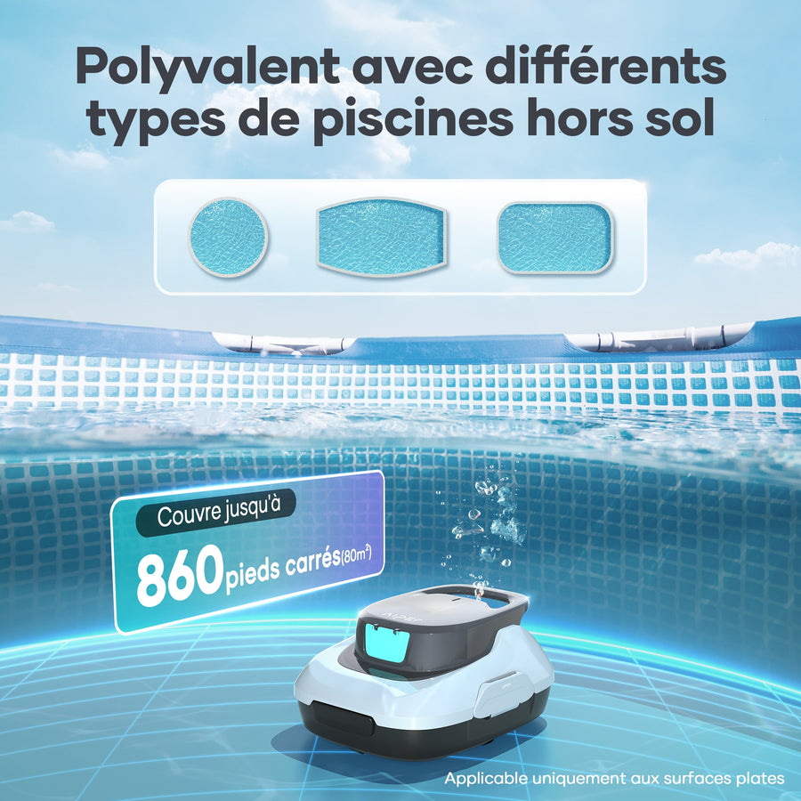 Aiper Scuba 800 Robot Nettoyeur de Piscine